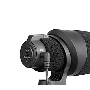 Saramonic Shotgun Microphone for DSLR, Mirrorless, Video Cameras, Smartphones & Tablets (CamMic)