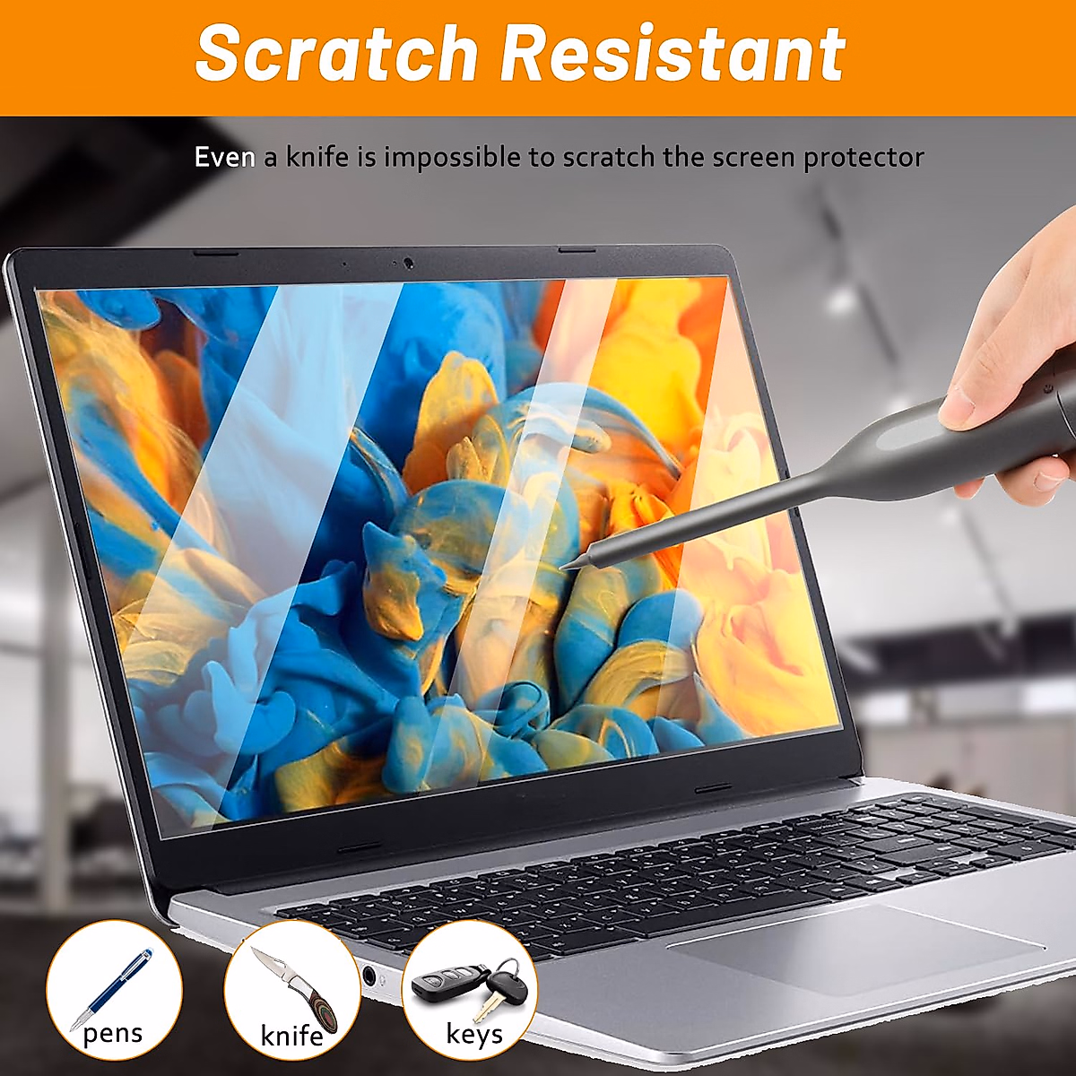 UUONDO Tempered Glass Screen Protector for MacBook Pro 13 M2 M1 (2022-2016)/MacBook Air 13 M1 (2021-2018 A2337 A2179 A1932) /MacBook Pro 13 A2289 A2251 A2159 A1706 A1708