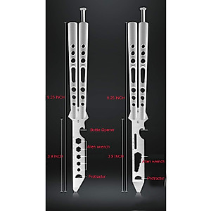 Butterfly Multifunctional Tool Novelty Bali-Bottle Opener for Beer Soda Bartender Practicing Flip