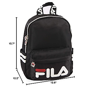 Fila Backpack, Black, 12"