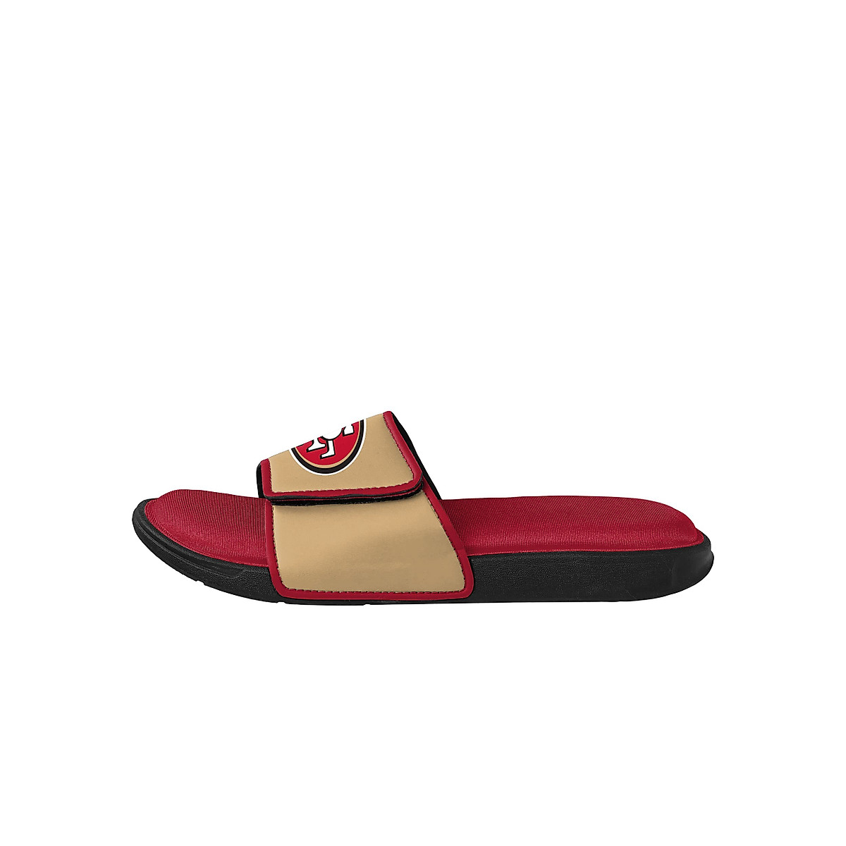 FOCO San Francisco 49ers NFL Mens Foam Sport Slide - M