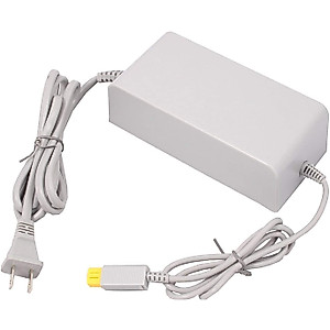 Console Charger for Wii U, AC Adapter Power Supply Replacement for Nintendo WiiU Console (Not Compatible with Nintendo Wii)