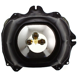 Sealed Beam Headlight For Toyota 4runner Pickup 1984 To 1995 Driver Side, Clear Lens, Halogen TO2500113