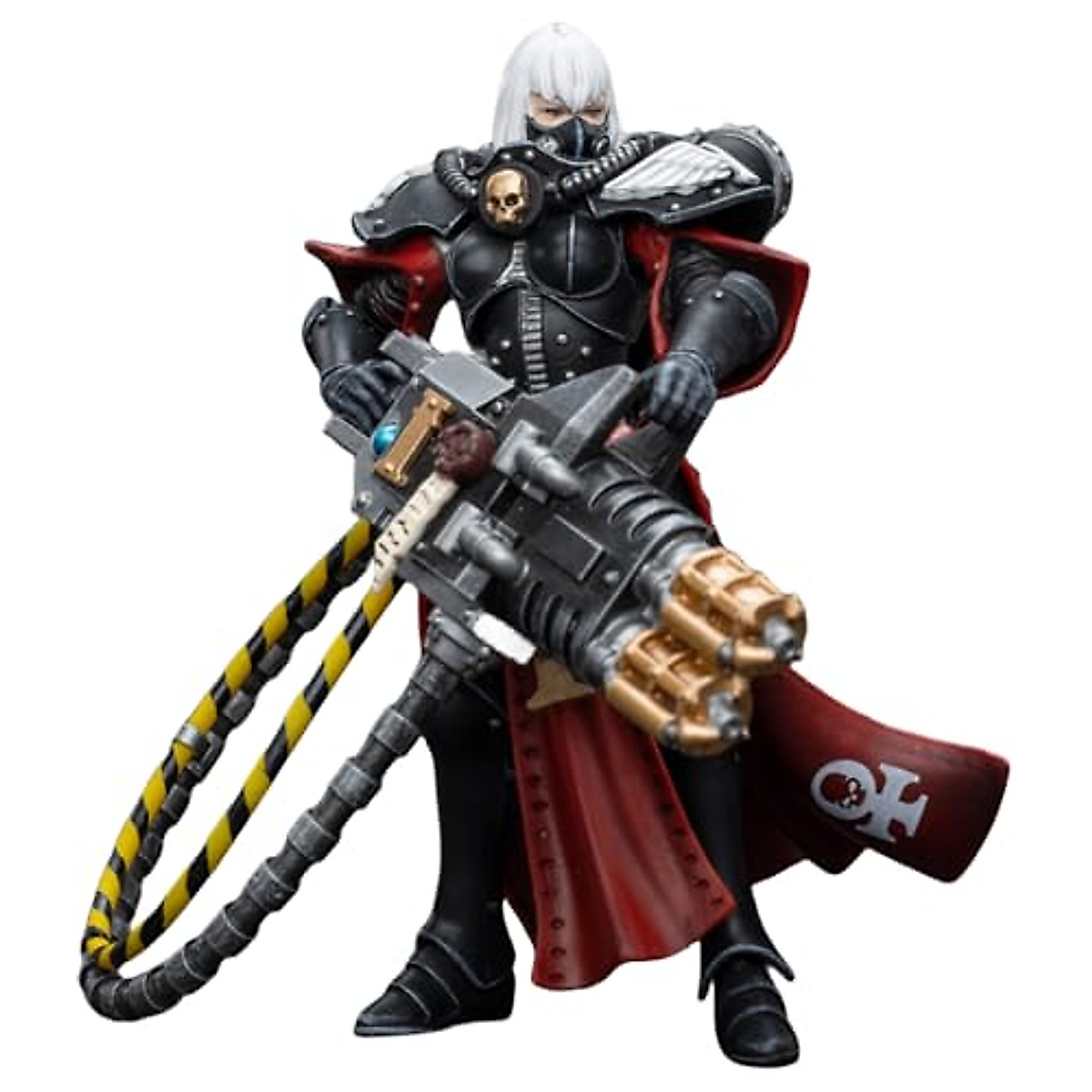 HiPlay JoyToy Warhammer 40K Collectible Figure: Adepta Sororitas Retributor with Heavy Flamer 1:18 Scale Action Figures JT8131 (Heavy Flamer JT8131)