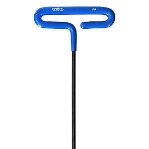 EKLIND 55168 Cushion Grip Hex T-Key allen wrench - 8pc set Metric MM sizes 2-10 (6In shaft)