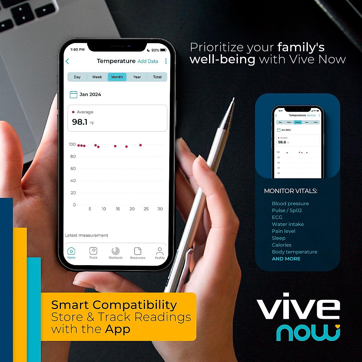 Vive Wrist Brace - Carpal Tunnel Hand Compression Support Wrap for Men, Women, Tendinitis, Bowling, Sports Injuries Pain Relief - Removable Splint - Universal Ergonomic Fit (Black, Right)