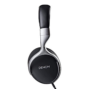 Denon AH-GC25W Premium Wireless Headphones with aptX Bluetooth | Hi-Res Audio Quality | Up to 30 Hours of Wireless Use | Designed for Comfort | Battery-Saving Auto-Standby Mode | Black (AHGC25WBK)
