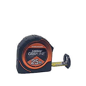 Swanson Tool Co SVGL25M1/CP216 Value Pack featuring a 25 Foot Gripline Tape Measure and 2 Mechanical Pencils with Black Graphite Replacement Tips