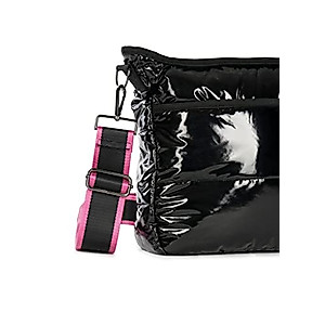 Haute Shore - Perri Noir Puffer Crossbody Bag