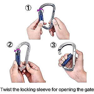 Arborist Flipline for Climbing Tree, 1/2'' x 8 ft Steel Wire Core Tree Lanyard Flipline Kit W/Lock Carabineer, Rope Grabber, Steel Swivel Snap Hook - Heavy Duty, Low Stretch, Cut Resistant