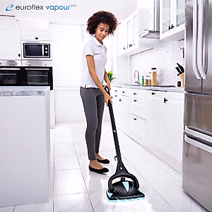 Euroflex Vapour 3 Ply Microfiber Floor Pads Replacement Refill for M2R and M4S Steam Mop High Quality Super Absorbent Machine Washable 2 Pieces