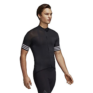 adidas Adistar Jersey Shortsleeve Knitted, Black, Medium