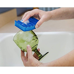 Quickie Sponges, Non-Scratch Multi-Purpose Scrubbing Sponge, 2-Pack, 2 Count, Kitchen Sponge