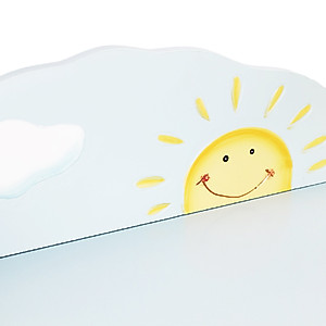 Fantasy Fields Sunny Safari Animal Wooden 3 Shelves Kids Bookshelf with 1 Drawer Storage Imagination Inspiring Hand Crafted & Hand Painted Details