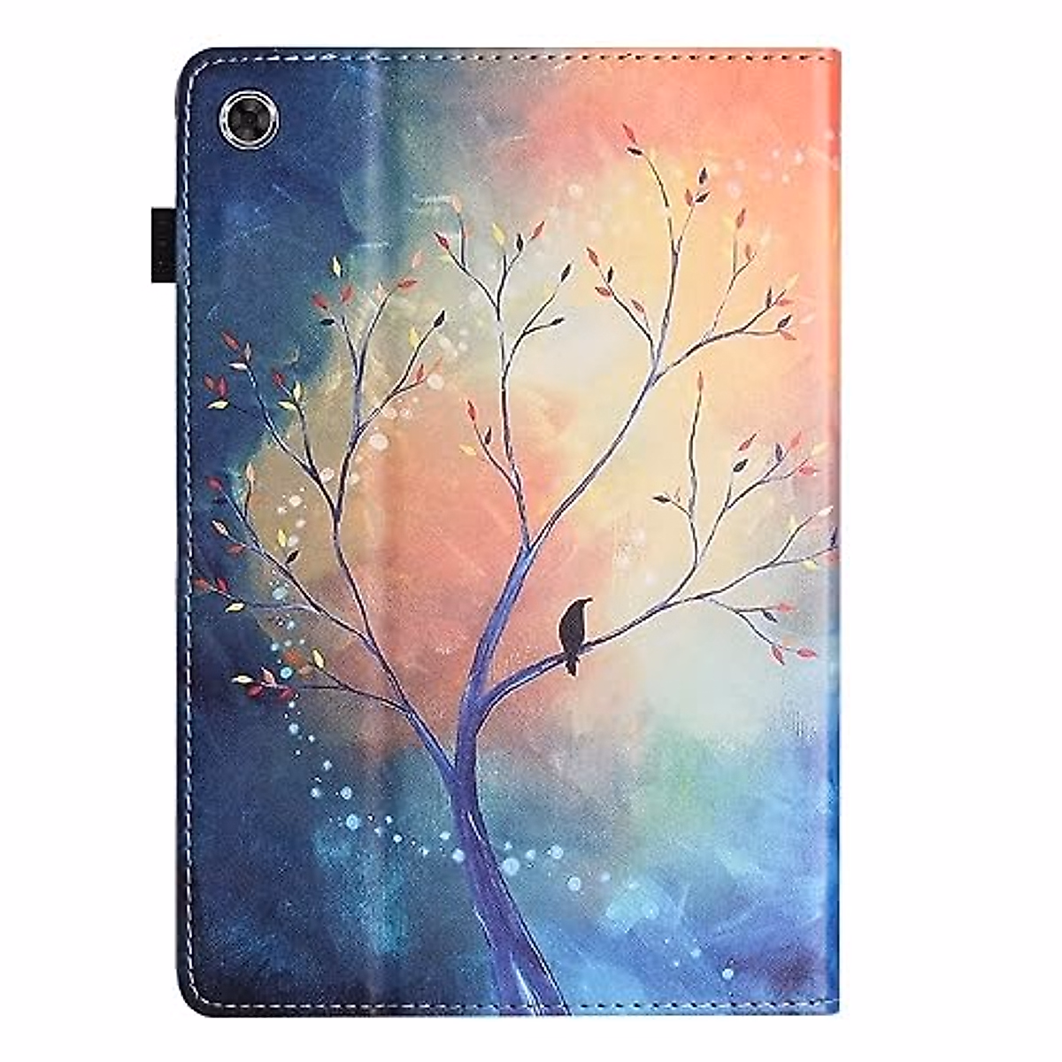 Compatible with/Replacement for Tablet PC Samsung Galaxy Tab A8 10.5 inch 2021 SM-X200/X205/X207 PU Leather Flip Cover Stand Wallet Case XXLZCX (3)