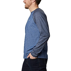 Columbia Men’s Thistletown Park Raglan Shirt, Long Sleeve, Sun Protection