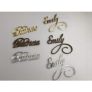 Personalized Wedding Signs Acrylic Place Cards Place Name Settings Wooden Custom Guest Table Names Laser Cut Name Formal Wedding Invitation Escort Cards Wood Bride Groom Party Decorations Event Decor