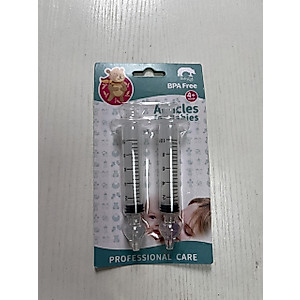 Nasal Irrigator for Baby,Syringe Nasal Irrigator,10ml Nasal Irrigator Portable Infant Nose Cleaner Nose Aspirator for Baby Fast All Natural Relief-Nasal Irrigation/Nasal Spray/Nasal Hygiene (2 PCS)