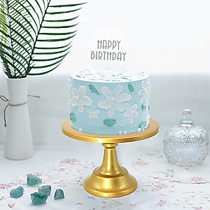 iToids 3 Pieces Gold Cake Stand for Dessert Table Wedding Cake Stand Cupcake Stands Birthday Baby Shower Christmas Party Dessert bar Display Tray Decor