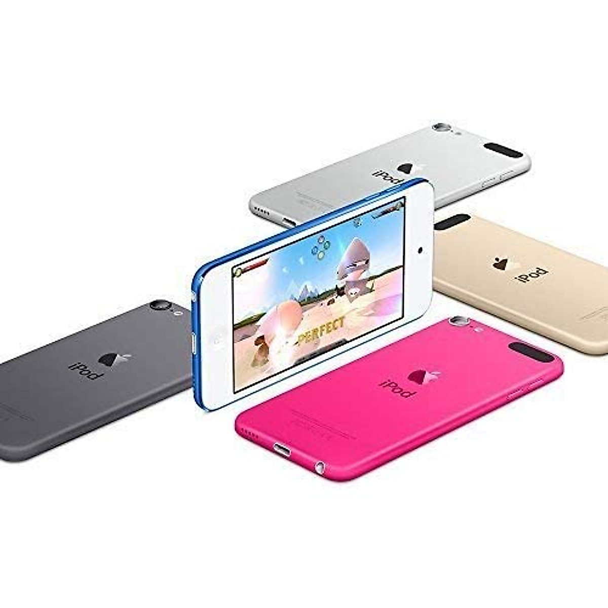 Apple iPod touch 128GB Silver (6th Generation) (Renewed)