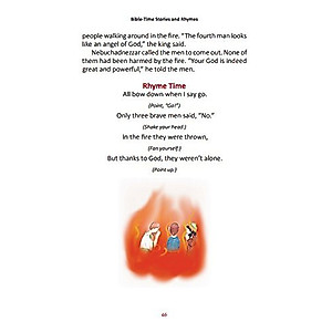 Bible Time Stories and Rhymes: 52 Bible Stories and Interactive Rhymes (Hardcover Book)