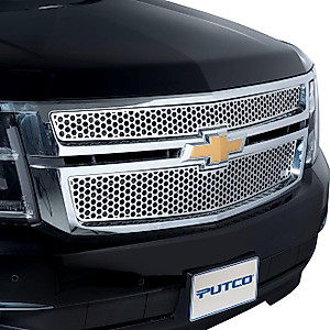 Putco 84102 Punch Mirror Stainless Steel Grille Insert