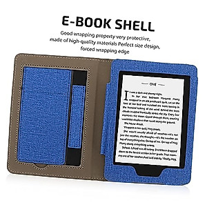 NOLITOY Tablet case Paperwhite case Paperwhite case ereaders ebook Reader Shell e- e-Reader Protective e-Reader case Ultra Thin Protective case Slim Bamboo Strips