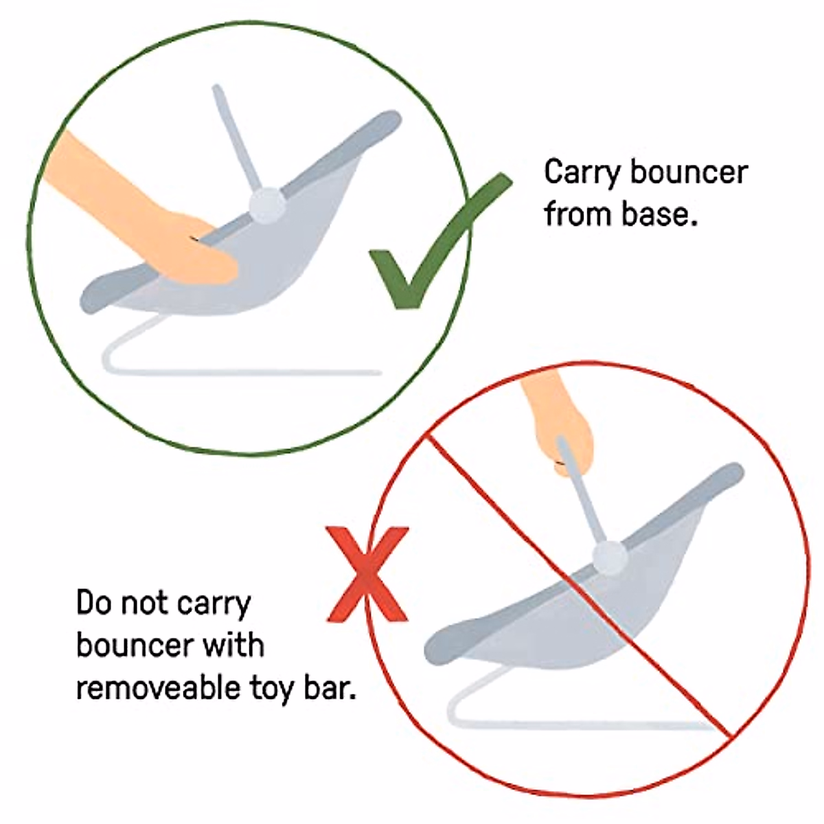 Ingenuity SmartBounce Automatic Baby Bouncer Seat with White Noise, Music, -Toy Bar & 2 Plush Infant Toys, 0-6 Months Up to 20 lbs (Braden)