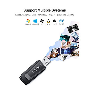 Netac Thumb Drive 32GB Flash Drive 3.0 USB Sticks 32GB Jump Drive, Read Speeds up to 90MB/s