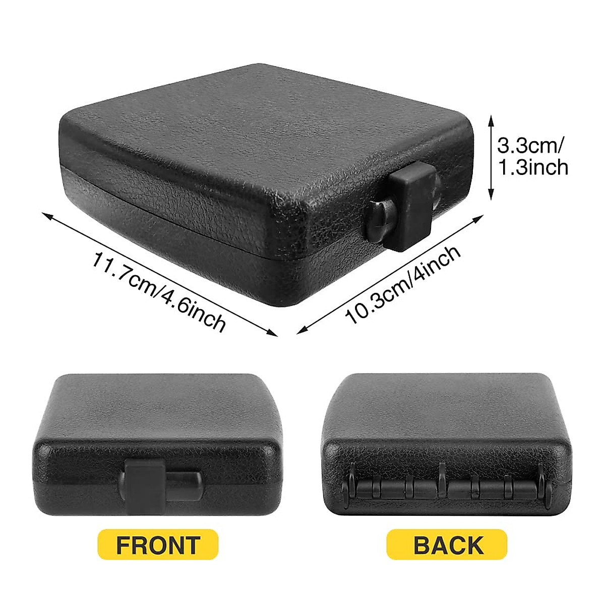 Drill Tap Bit Set, 3 in 1 Thread Tapping Drill Bit with Box, Hex Shank High Speed Steel Twist Drill Tapping Tool with Quick Change Adaptor, 13pcs