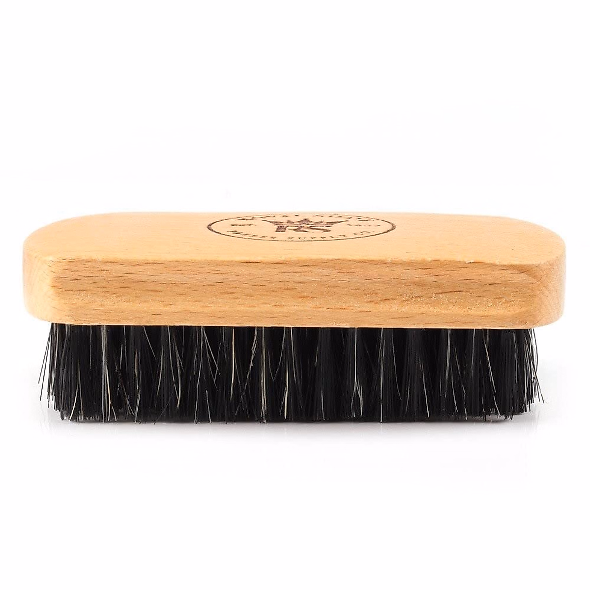Soft Bristle Beard Brush for Men, Boar-Mix Bristle Beard Brush by Royal Shave, Tame, Soften Mustache & Beard Hair