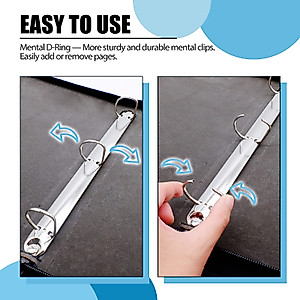 Trading Card Binder, 9-Pocket Card Collector Holder Album with 50 Sleeves Holds Up to 900 Cards, Storage Carrying Book Case for Baseball Football and Game Cards, Collection Toy Gift for Boys and Girls (Blue)