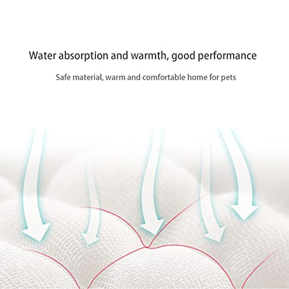 Pale Green Non-Electric Pet Warming Pad Leaf Nature Jungle Forest Super Soft Plush Dog Crate Pad for Travel or Home Party Theme 14" x 18"