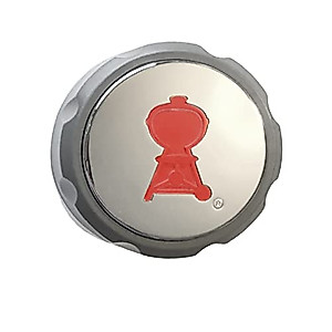 Weber 70867 2-3/8".Diameter Summit 400/600 Years 2007-2011 2pk Lighted Knob