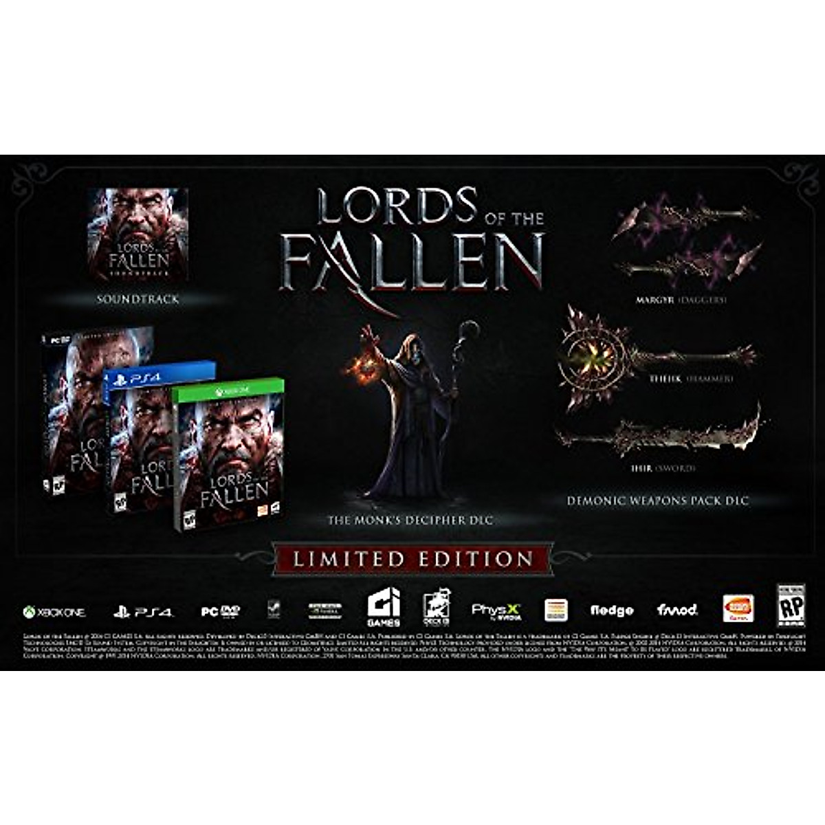 Lords of the Fallen - PlayStation 4 : Limited Edition