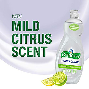 Palmolive Ultra Liquid Dish Soap, Pure and Clear, 32.5 Fl Oz