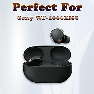 【2 in 1】 SKPY 3D Cartoon Locomotive Silicone Fashion Protective Case Cover Compatible with Sony WF-1000XM4 with Carabiner Cleaning Tools for Boys Girls Womens Mens Teens