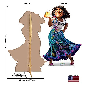 Advanced Graphics Mirabel with Butterfly Life Size Cardboard Cutout Standup - Disney's Encanto (2021 Film)