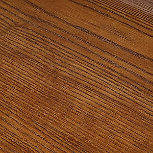 Convenience Concepts 3 tier American Heritage Ladder Bookcase with File Drawer, Dark Walnut