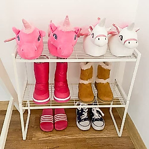 Better House 2 Pack Cabinet Shelf The Ultimate Standing Shelf Stackable Space Saving Steel Frame Rust Resistant Organizer for Kitchen Bathroom Bedroom & Office (Staked Size 20 x 8.25 x 19 in)