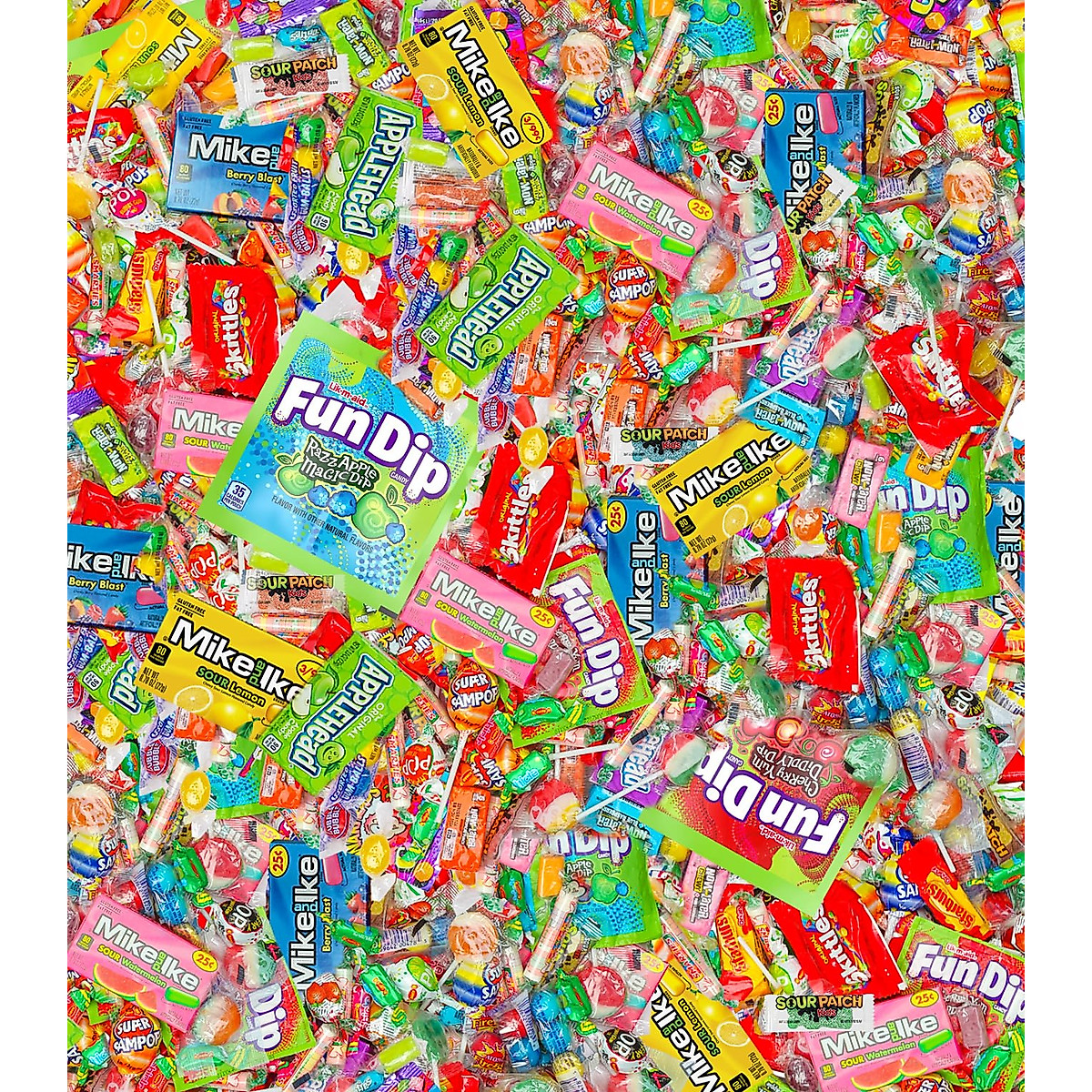 Candy Variety Pack - 4 Pounds - Bulk Candy - Cinco De Mayo Pinata Stuffer - Individually Wrapped Candy - Assorted Party Mix - Mixed Big Bag Candy