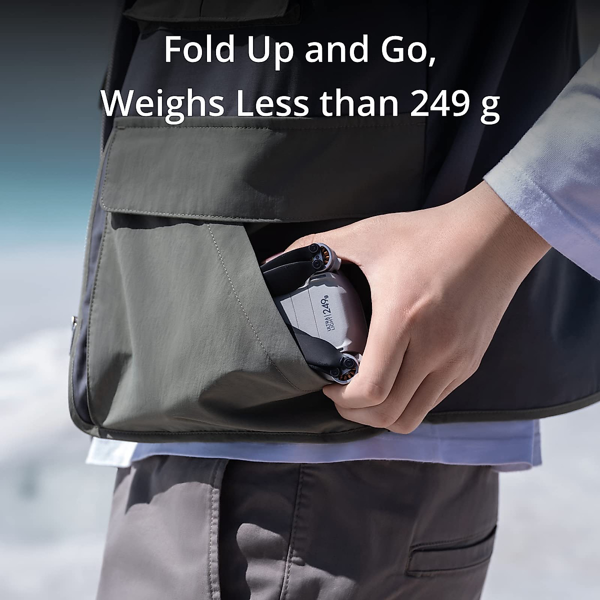 DJI Mini 3 Pro (DJI RC) – Lightweight and Foldable Camera Drone & 30W USB-C Charger & Mini 3 Pro Fly More Kit Plus, Black