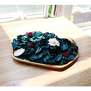 Yesland 3 Pack Potpourri Bag, Ocean Scent Fresh Perfume Sachet of Dried Flower Petals, Perfect Bowl and Vase Decorative Filler for Home & Office, 5oz (Blue)