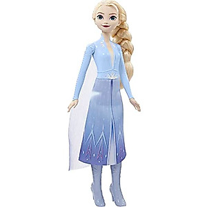 Mattel Disney Frozen Toys, Elsa Fashion Doll & Accessory with Signature Look, Inspired by Disney Frozen 2