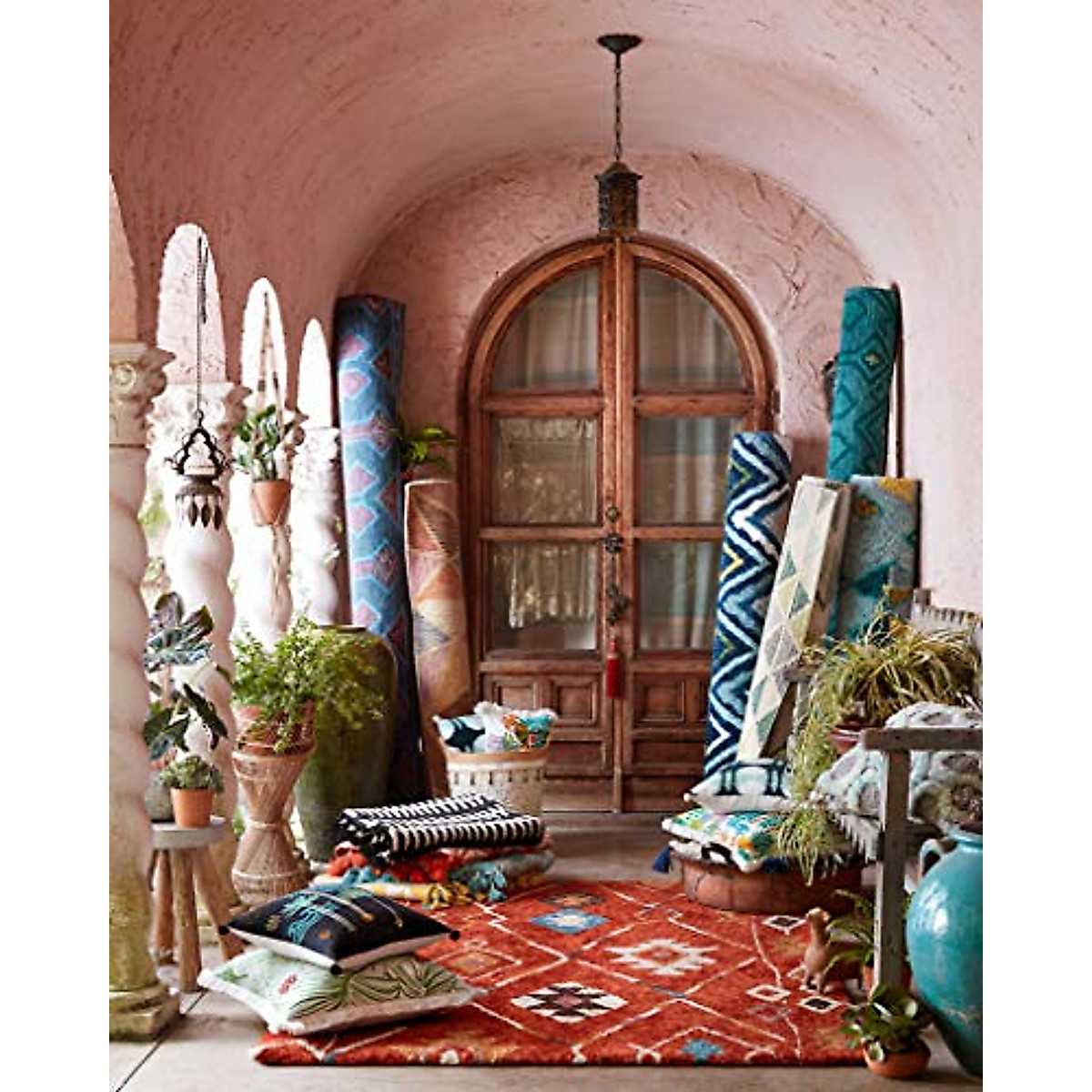 Loloi Justina Blakeney x Kahelo Collection KH-02 Black/Grey Contemporary 9'-3" x 13' Area Rug