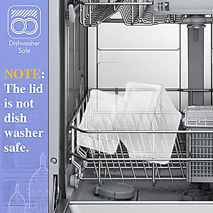 HOMER 8-Piece Moroccan Style Airtight Food Storage Containers - Versatile Kitchen Organizers with Easy Lock Sealing Lids - Includes Tall, Medium, Small & Mini Sizes - BPA-Free - Bonus Labels & Marker