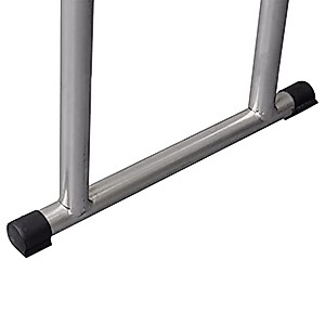 GOLINPEILO Foldable Breakfast Bar Set with 2 Chairs, MDF Table with 2 Shelves and Two Chairs with Steel Frame for Dining Room Kitchen Bar Breakfast