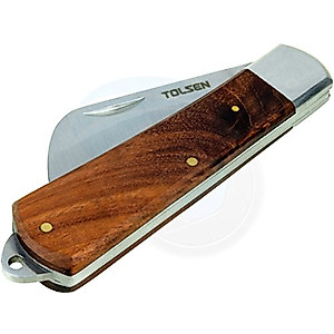 Electricians Pocket Cable Wire Stripper Skinning Utility Knife Blade