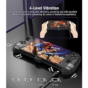 Dobe 𝙎𝙬𝙞𝙩𝙘𝙝 𝘾𝙤𝙣𝙩𝙧𝙤𝙡𝙡𝙚𝙧 𝙛𝙤𝙧 𝙉𝙞𝙣𝙩𝙚𝙣𝙙𝙤 𝙎𝙬𝙞𝙩𝙘𝙝/𝙊𝙇𝙀𝘿, One-Piece Joypad Switch Pro Controller for Handheld Mode, Ergonomic Handheld Switch Grip Controller with 6-Axis Motion Control, Turbo & Mapping