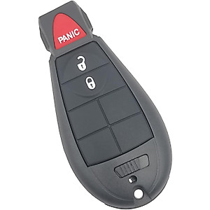 Keyless Key Fob Fits for 2009-2012 Dodge Ram 1500 2500 3500, Fits for Dodge Journey Challenger Grand Caravan Jeep Grand Cherokee FCC ID: M3N5WY783X/ IYZ-C01C (3 Button)